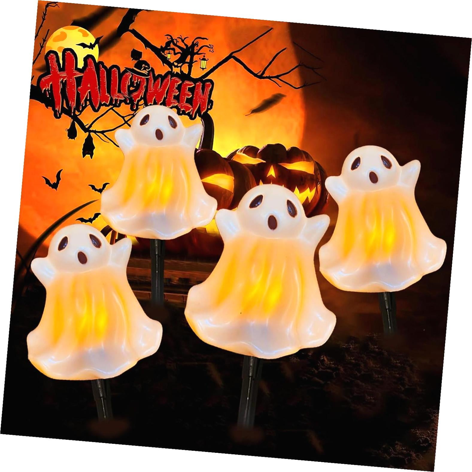Highcool Ghosts Pathway Marker Lights, 7Ft C7 Decorations String Lights ...