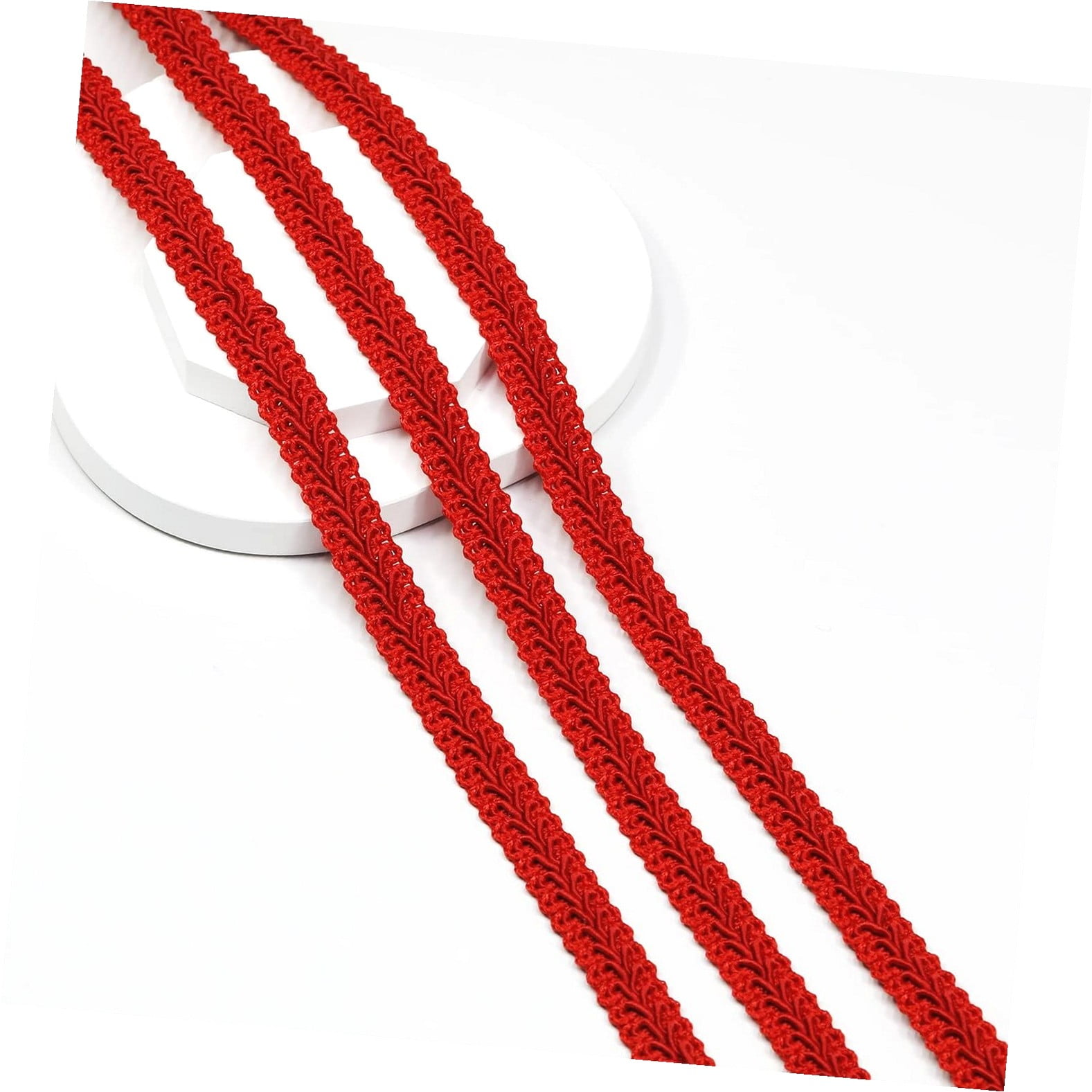 Highcool Gimp Braid 12 Yards 1.2cm/0.47in Webbing for All Types of Sewn ...
