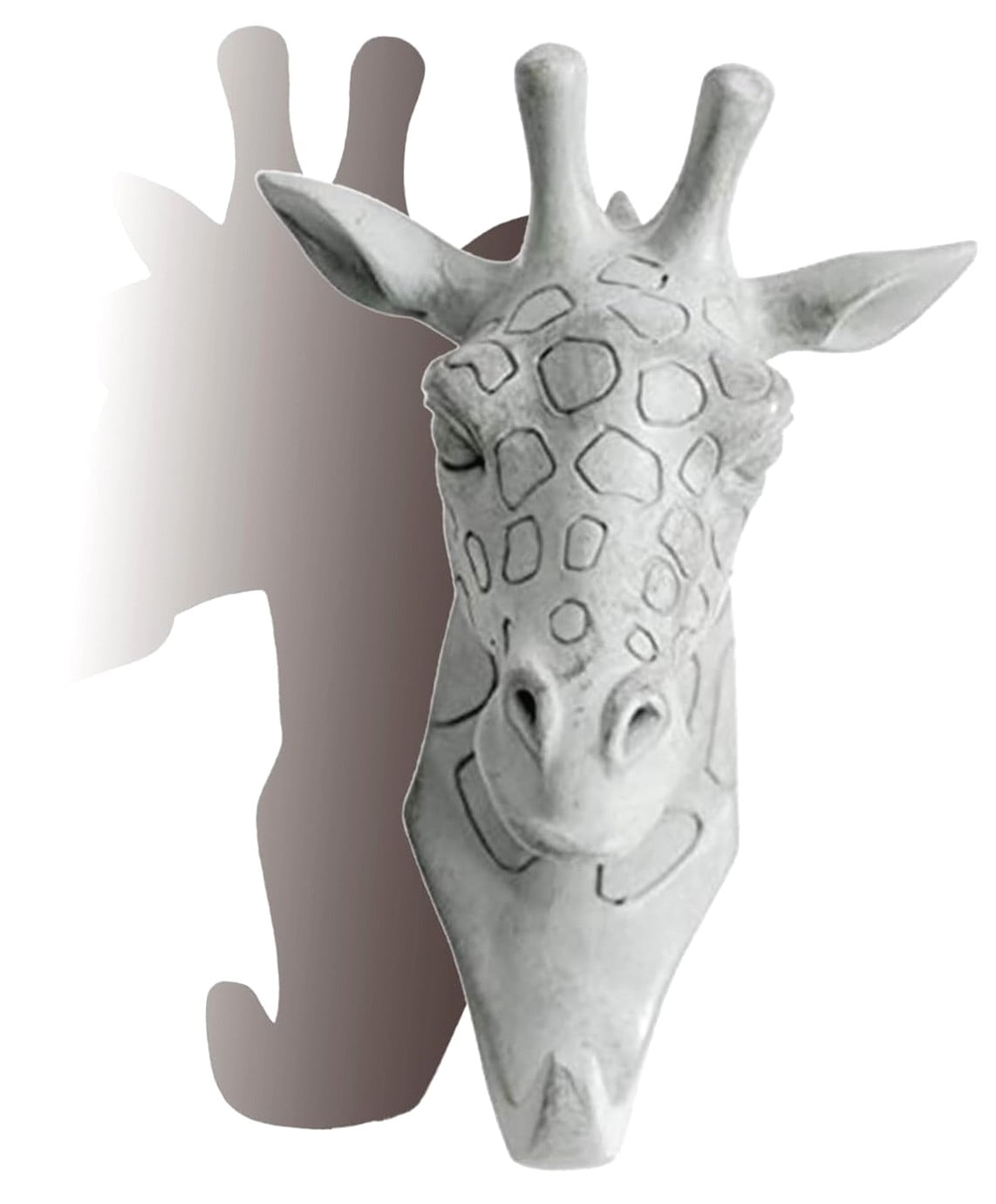 Highcool Giraffe Single Wall Hanger Shaped Coat , , Functional, Grey ...
