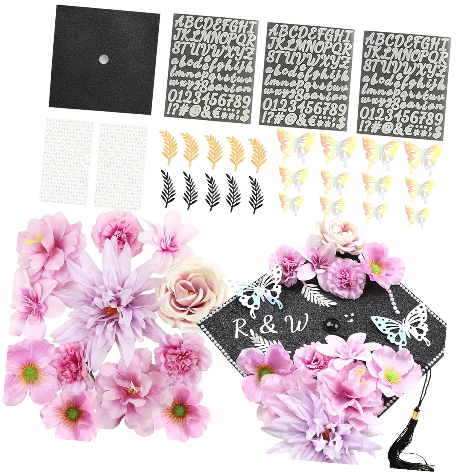 Highcool Graduation Decorations Kit, Grad Decorations for 2025 Faux ...