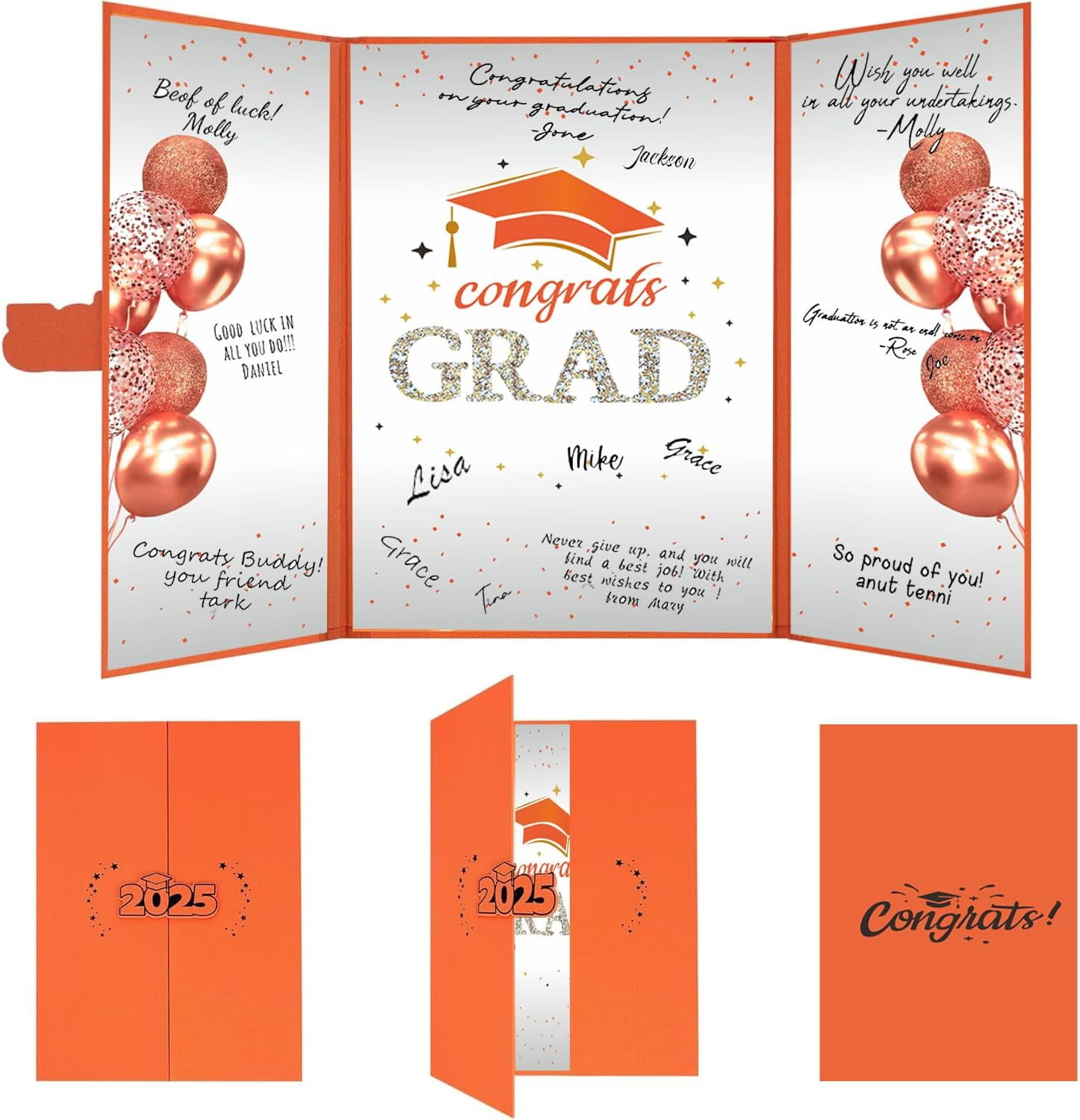 Highcool Graduation Guest Book 2025 College Graduation Party ...