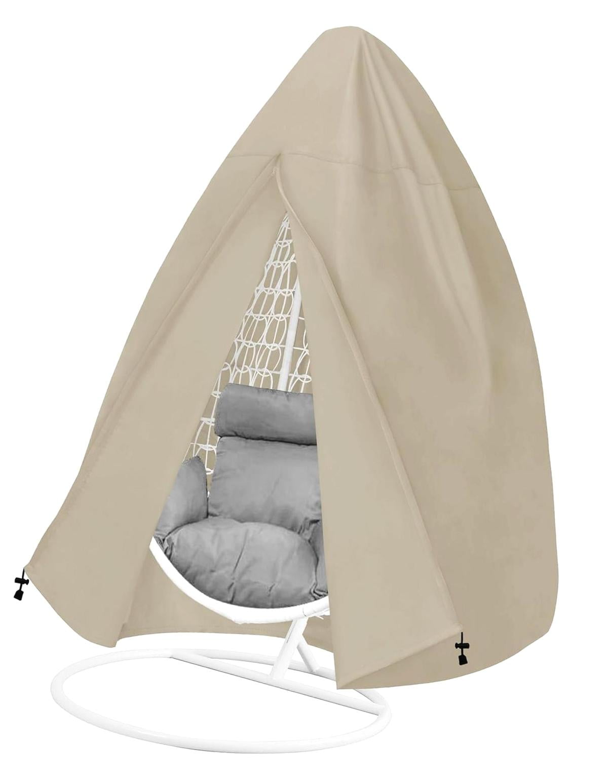 Highcool Hanging Chair Protector, UV-Resistant Outdoor Single Seat ...