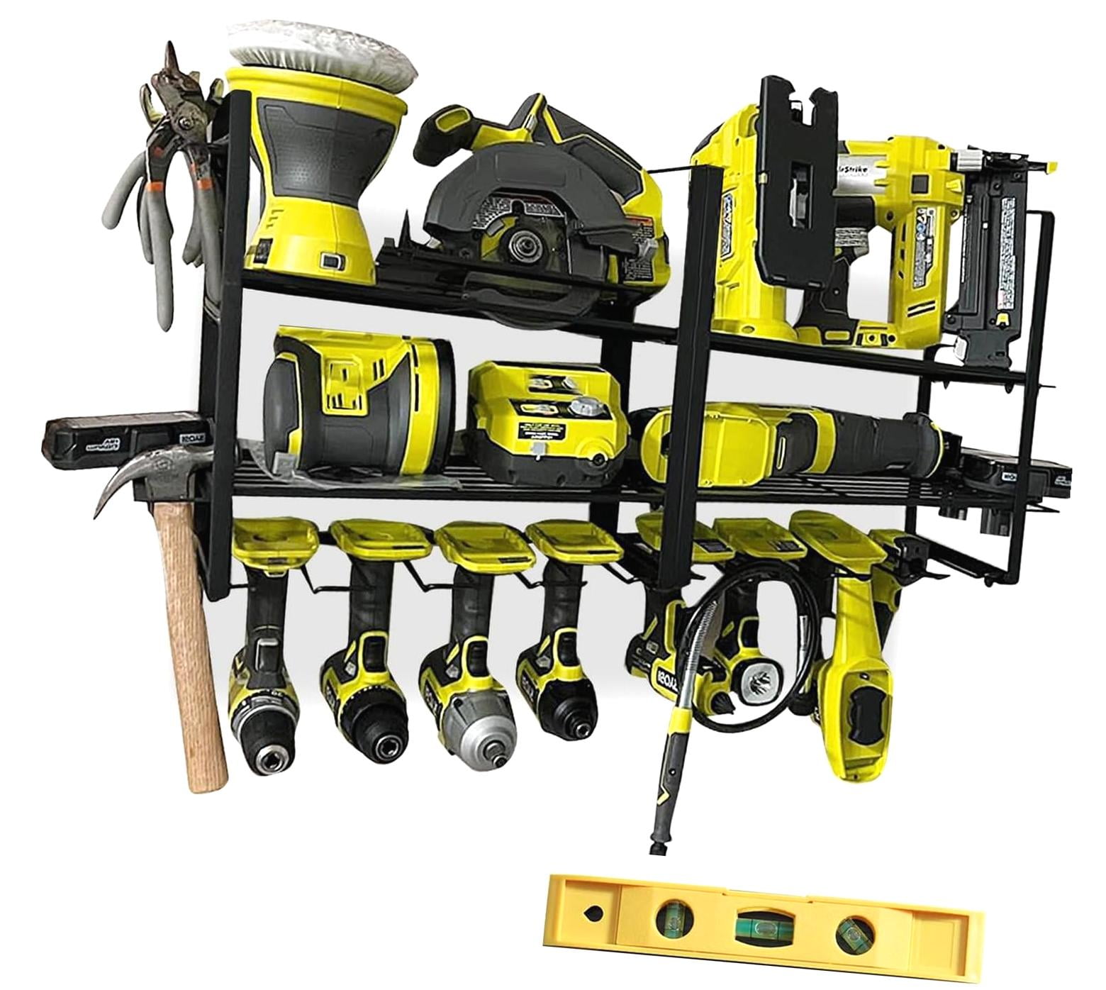 Highcool Heavy Duty Power Tool Organizer Wall nt (Holds Up to 165 lbs ...