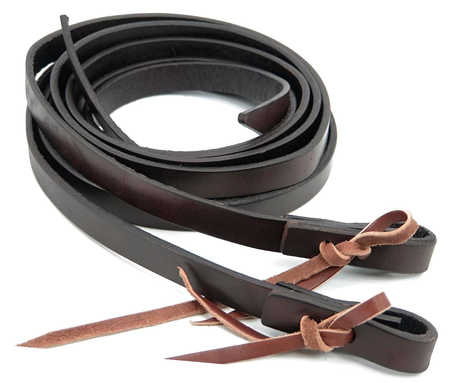 Highcool Heavy Split Reins, Working Tack Leather Rein, 5/8" 7 ...