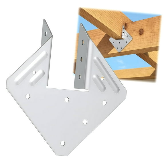 Highcool Hurricane Ties for Rafter, 60Pcs Hurricane Clips, 18-Gauge ...