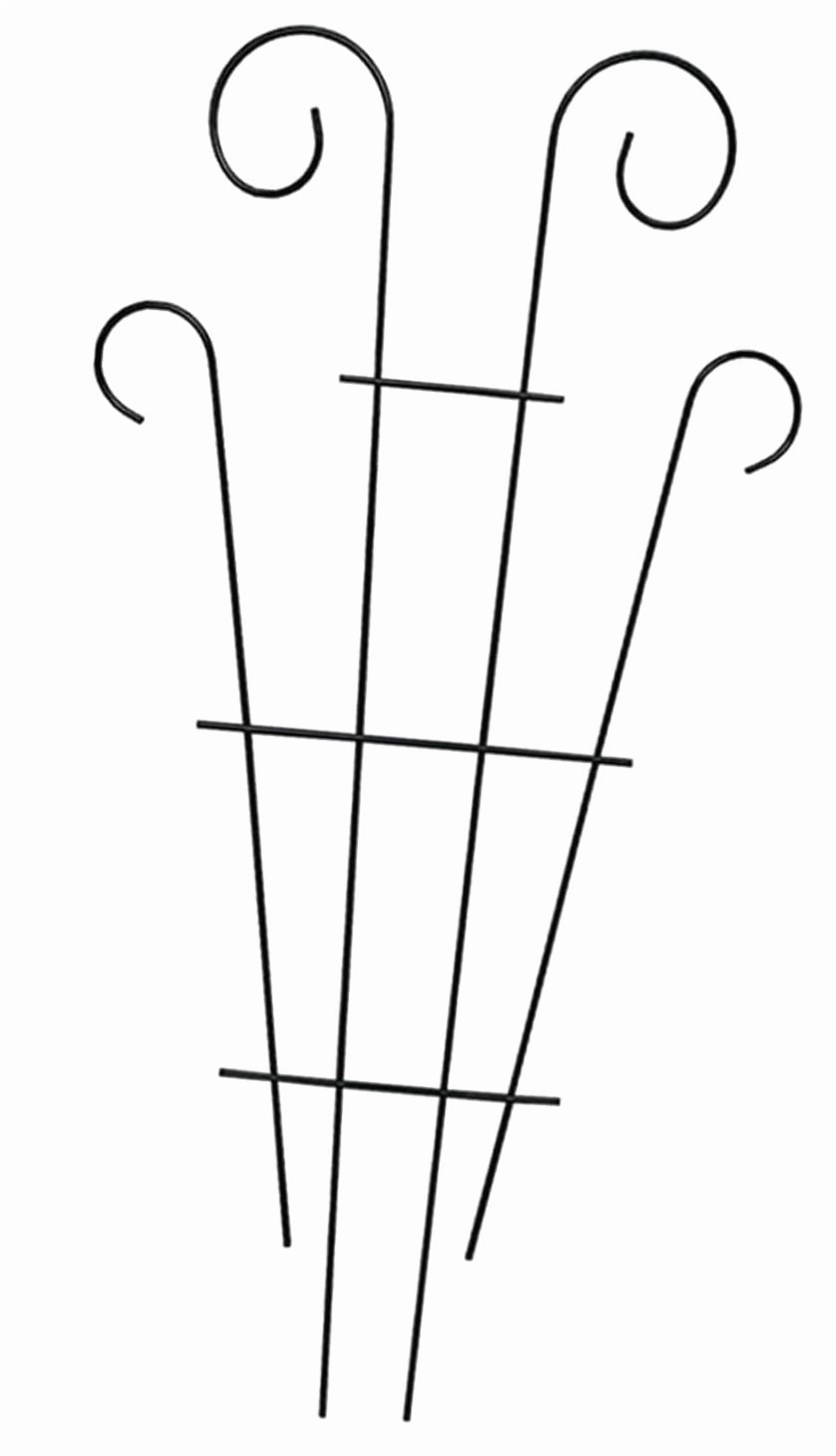 Highcool Indoor Trellis For Potted Plants, Stackable Metal Support For Climbing Vines ...