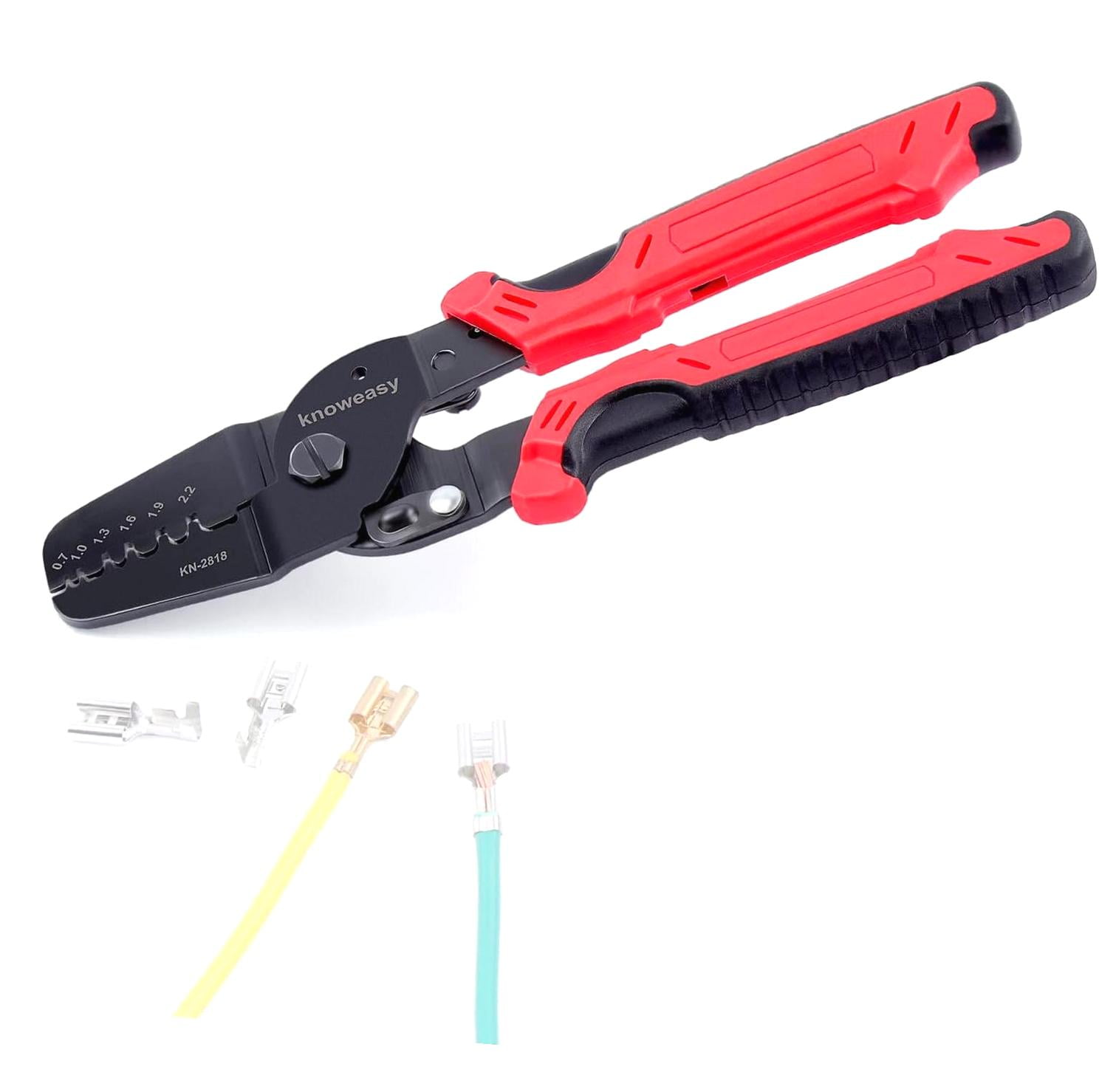Highcool JST and Micro Open Barrel Crimping Tool - with AWG28-20 (0.08 ...