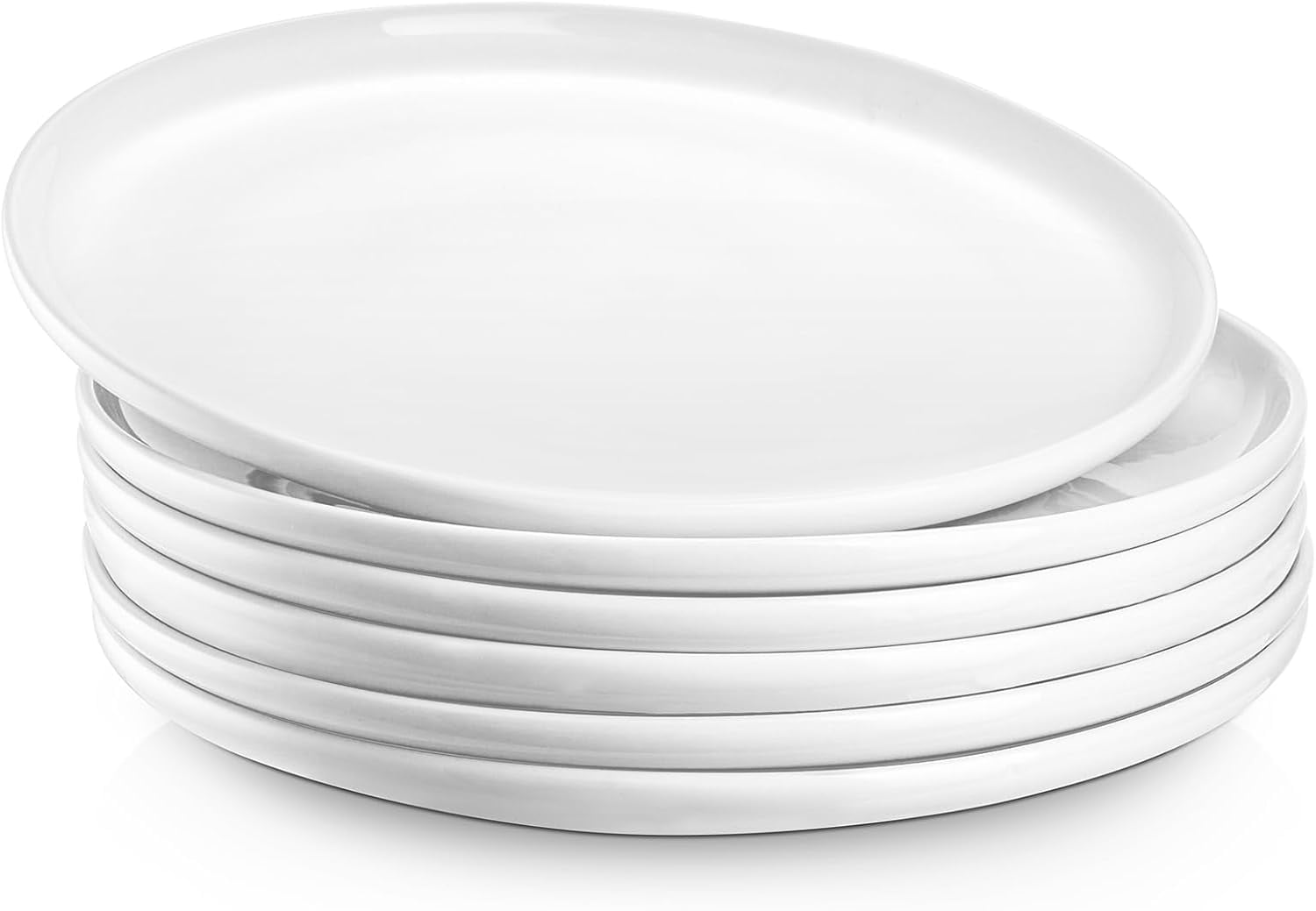 Highcool Jassce 8.5 In Small Dinner Plates Set of 6, Ce Plates for ...