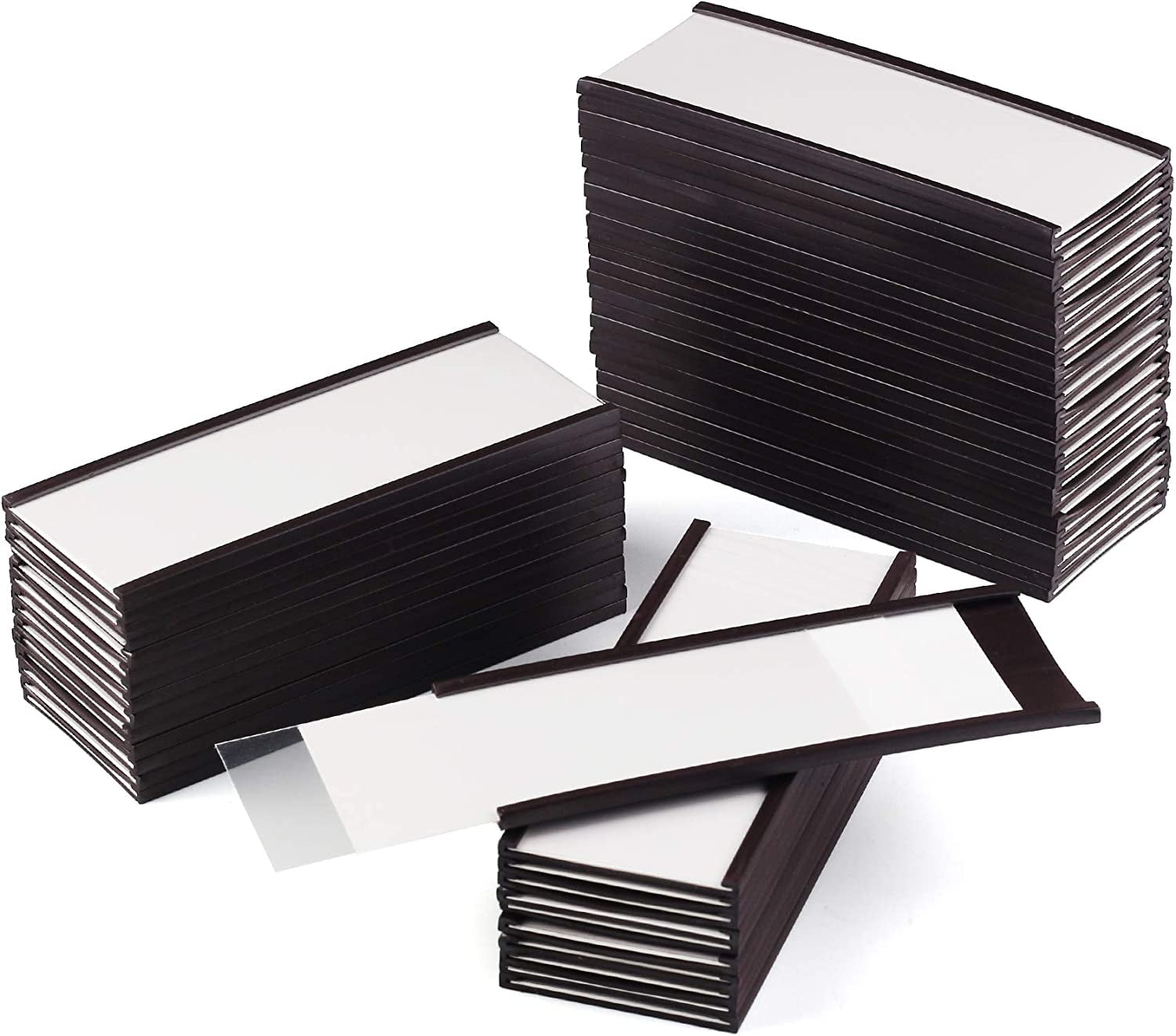 Highcool Label Holder 4" 2" 50 Packs Channel 300g White Paper ...