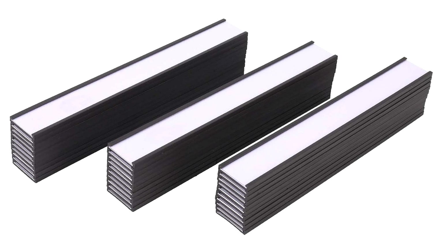 Highcool Label Holders with Magnets, Data Card Holders with Clear ...