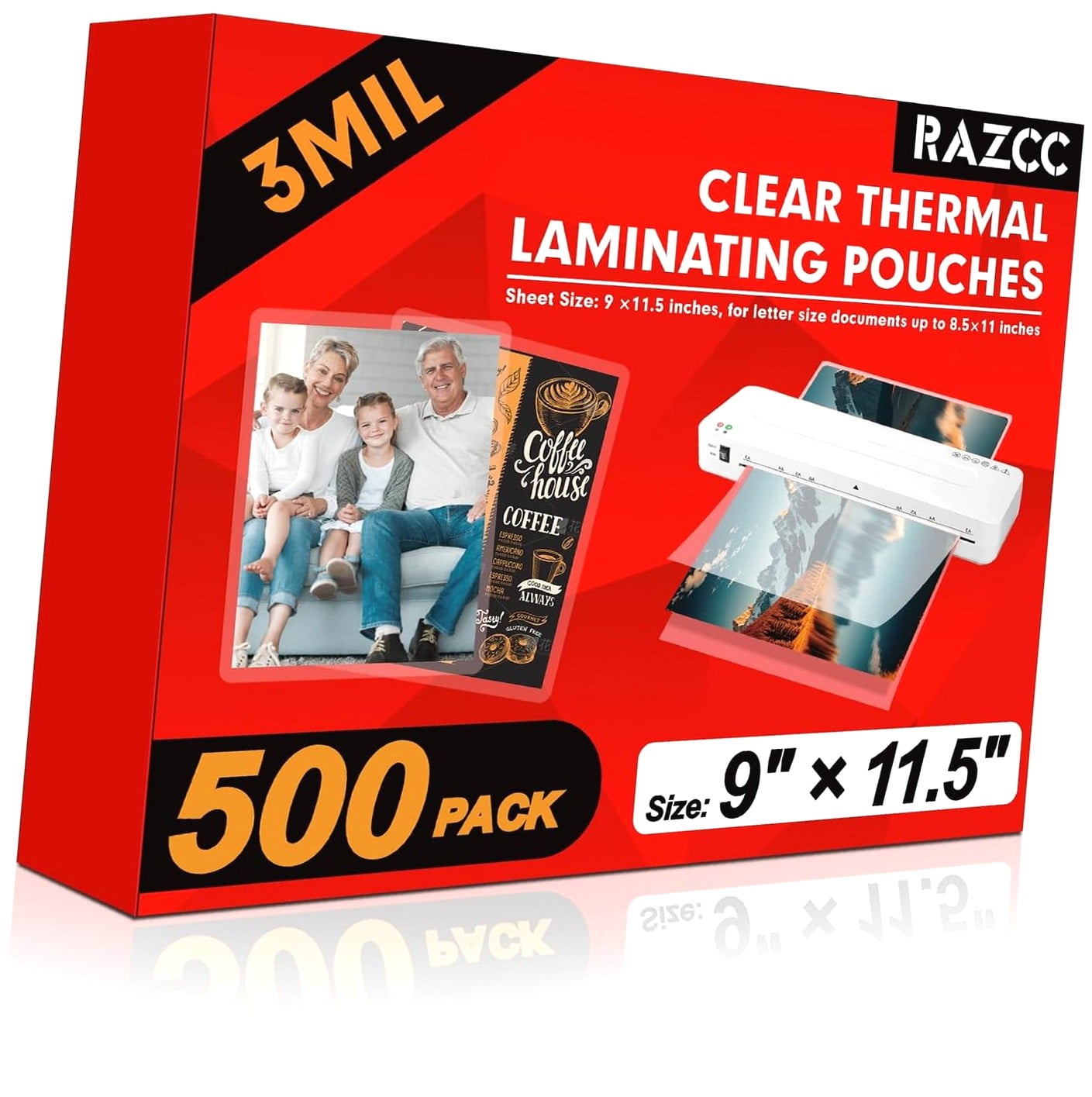 Highcool Laminating , Pack Clear Thermal Laminating Plastic Paper for ...