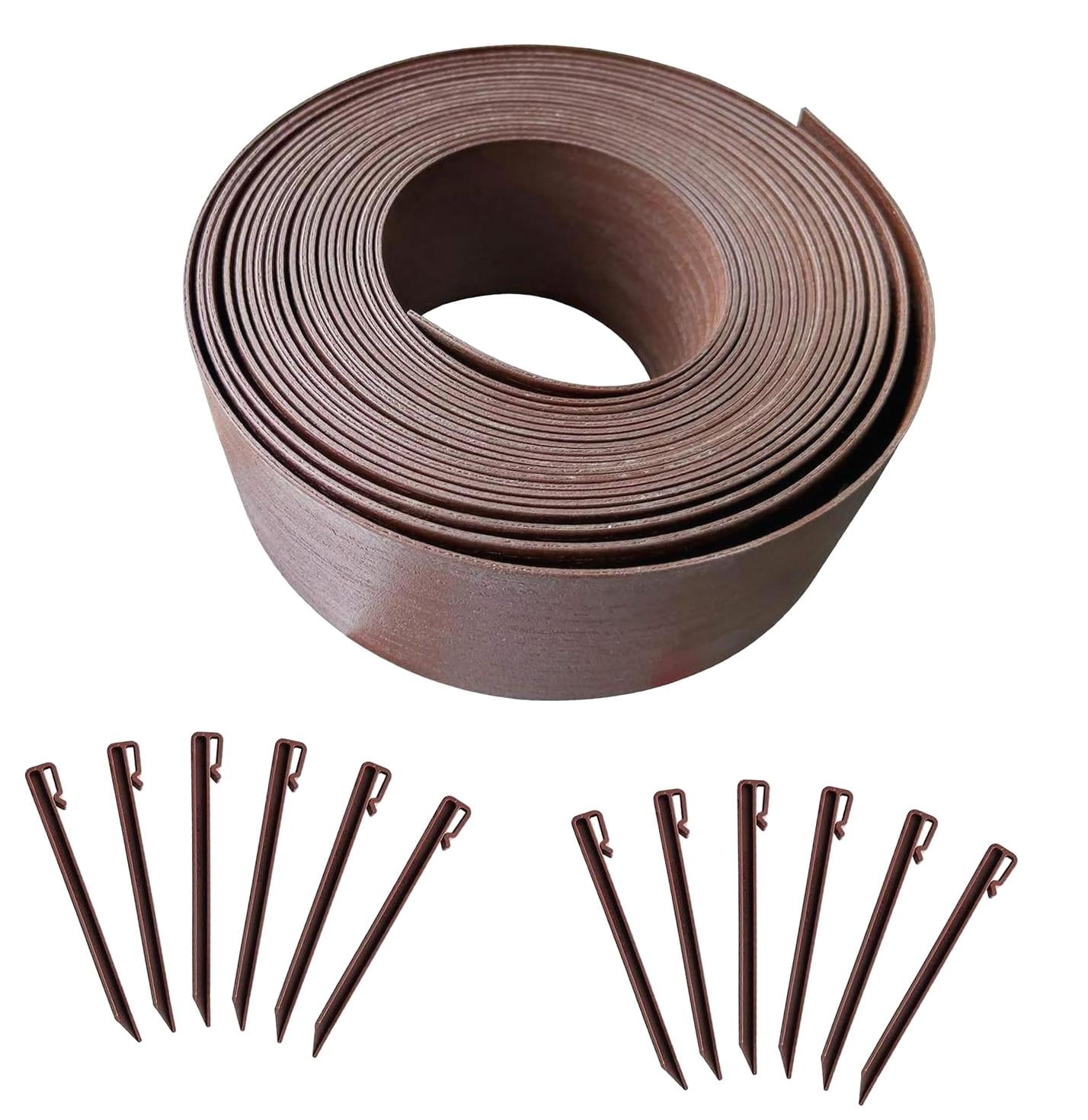 Highcool Landscape Edging Coil Kit 4 Inch High Terrace Board with 12 10 ...