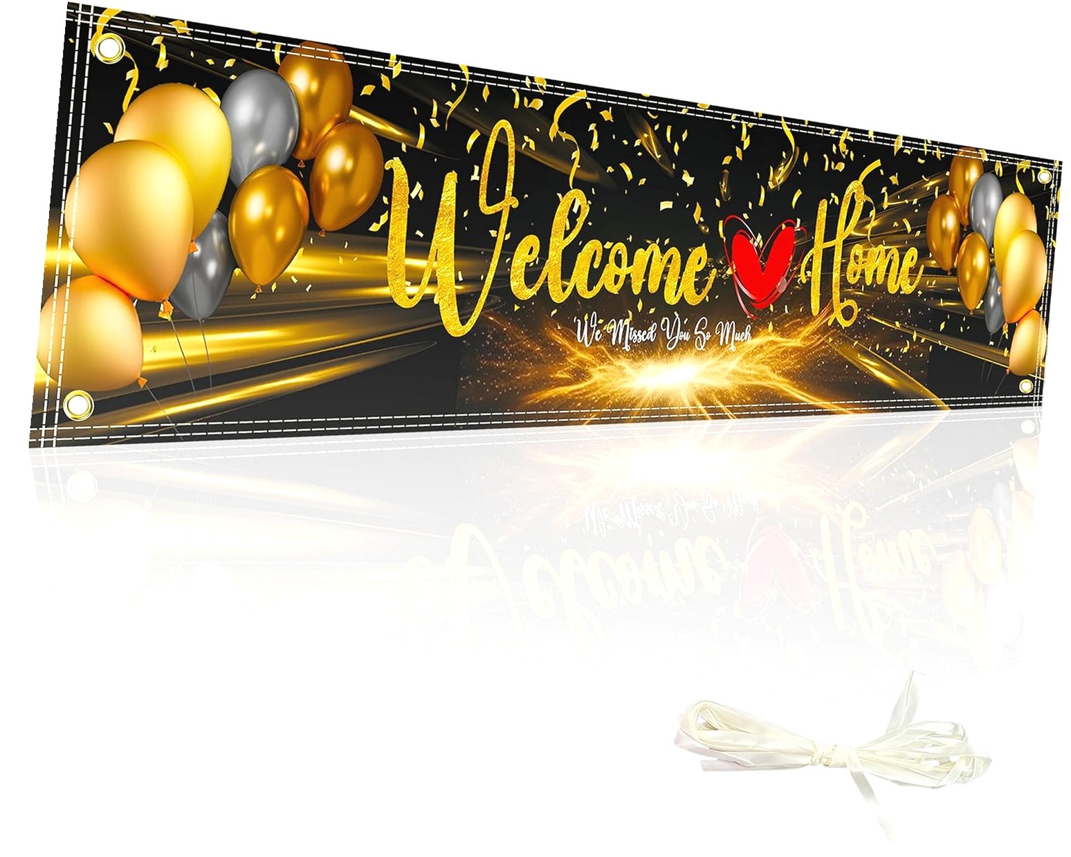 Highcool Large Banner 6x1.3Ft Yard Sign Decoration for Outside ...