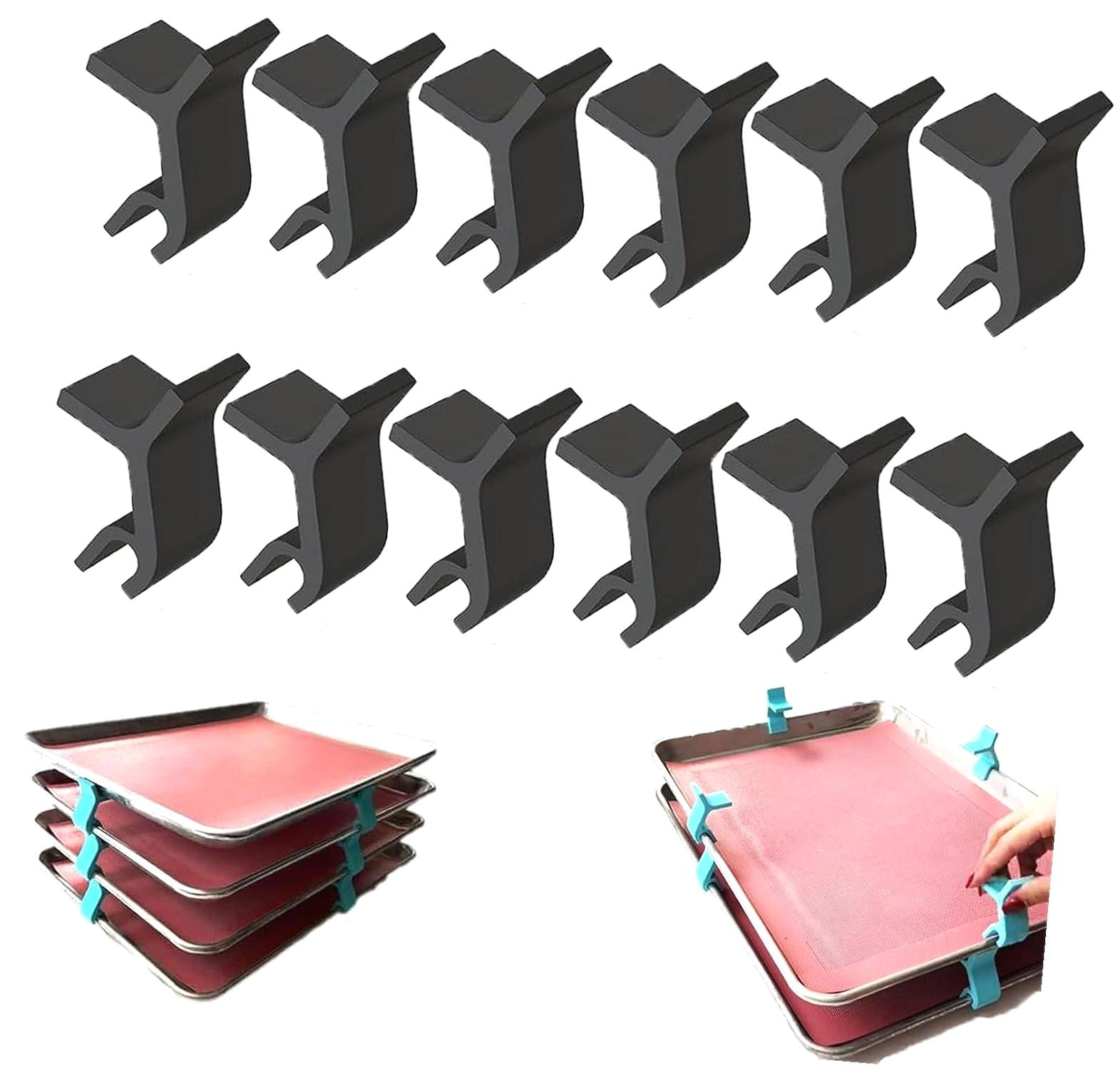 Highcool Large Cookie Sheet Stackers, Cake Pan Sheet Stacker, Meal Prep Baking Sheet and ...