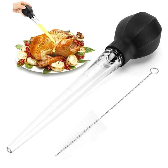 Highcool Large Turkey Baster with Cleaning for Cooking, to Use and ...