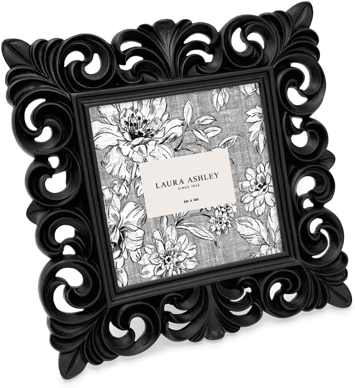 Highcool Laura ley 4x4 Bla Vintage Inspired Resin Scroll Design Pture F ...