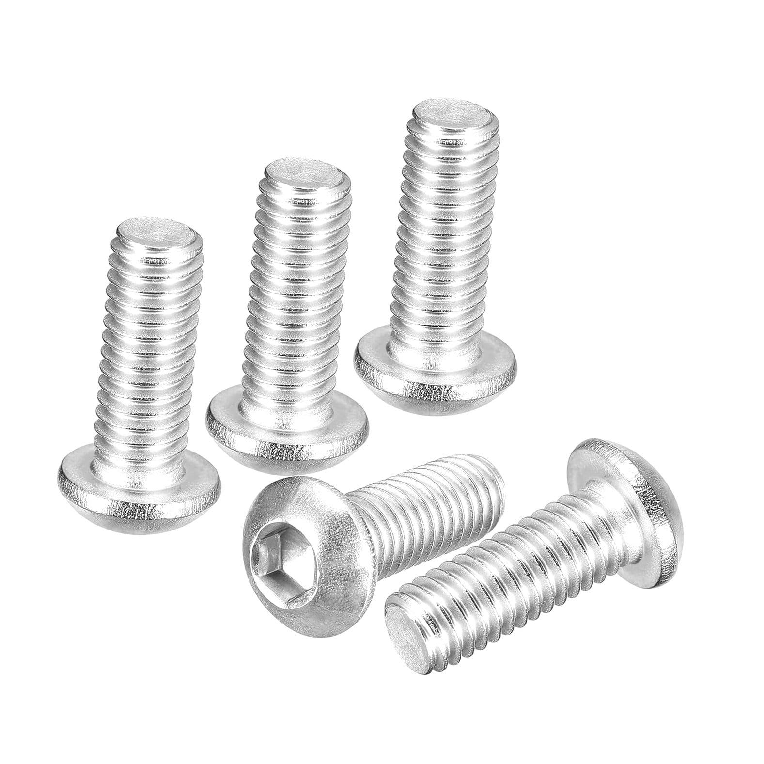 Highcool M6-1x16mm Button Cap Screws - 40Pack - Suitable for Road ...