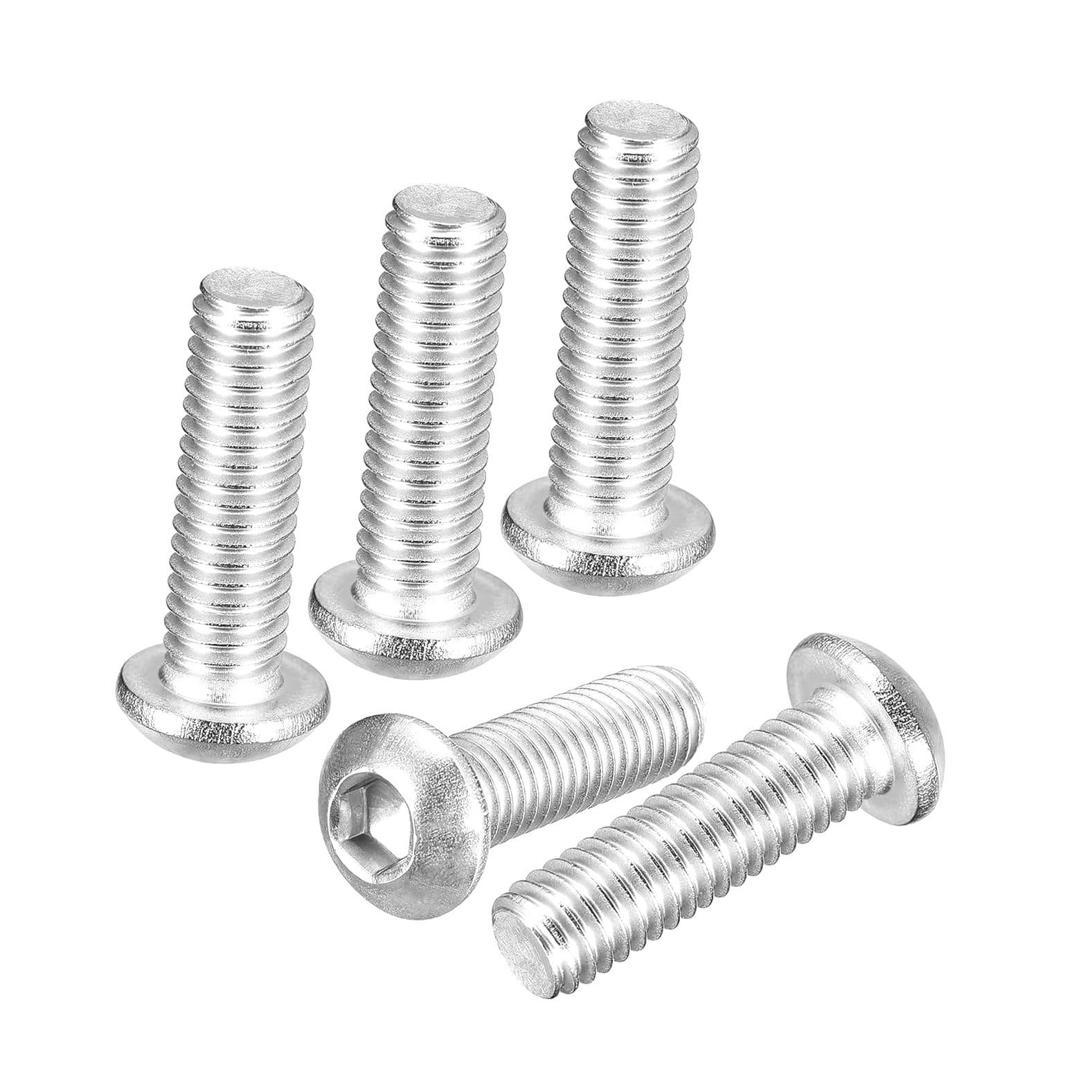 Highcool M6-1x20mm Button Cap Screws - 20Pack - Suitable for Road ...