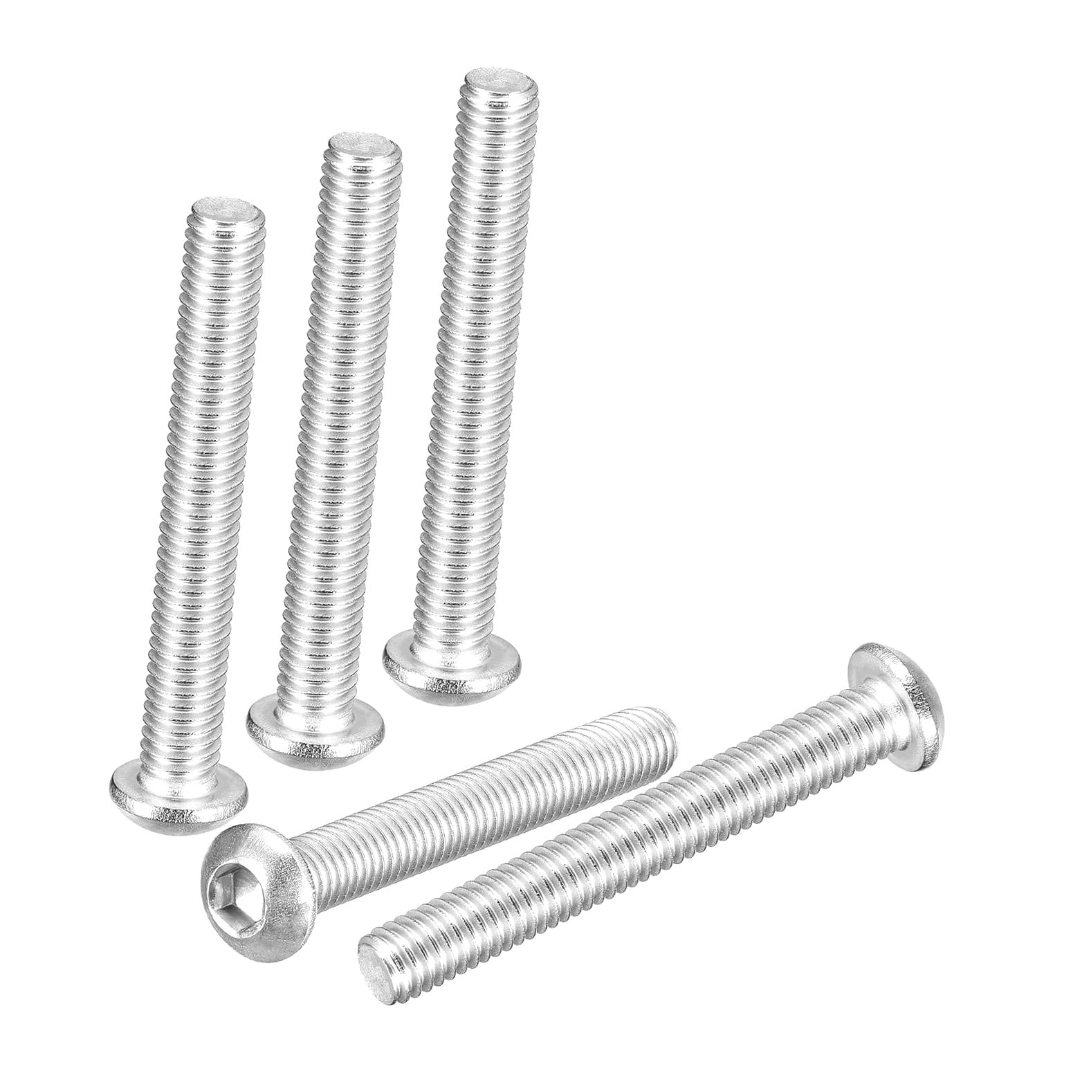 Highcool M6-1x45mm Button Cap Screws - 10 Pack - Suitable for Road ...