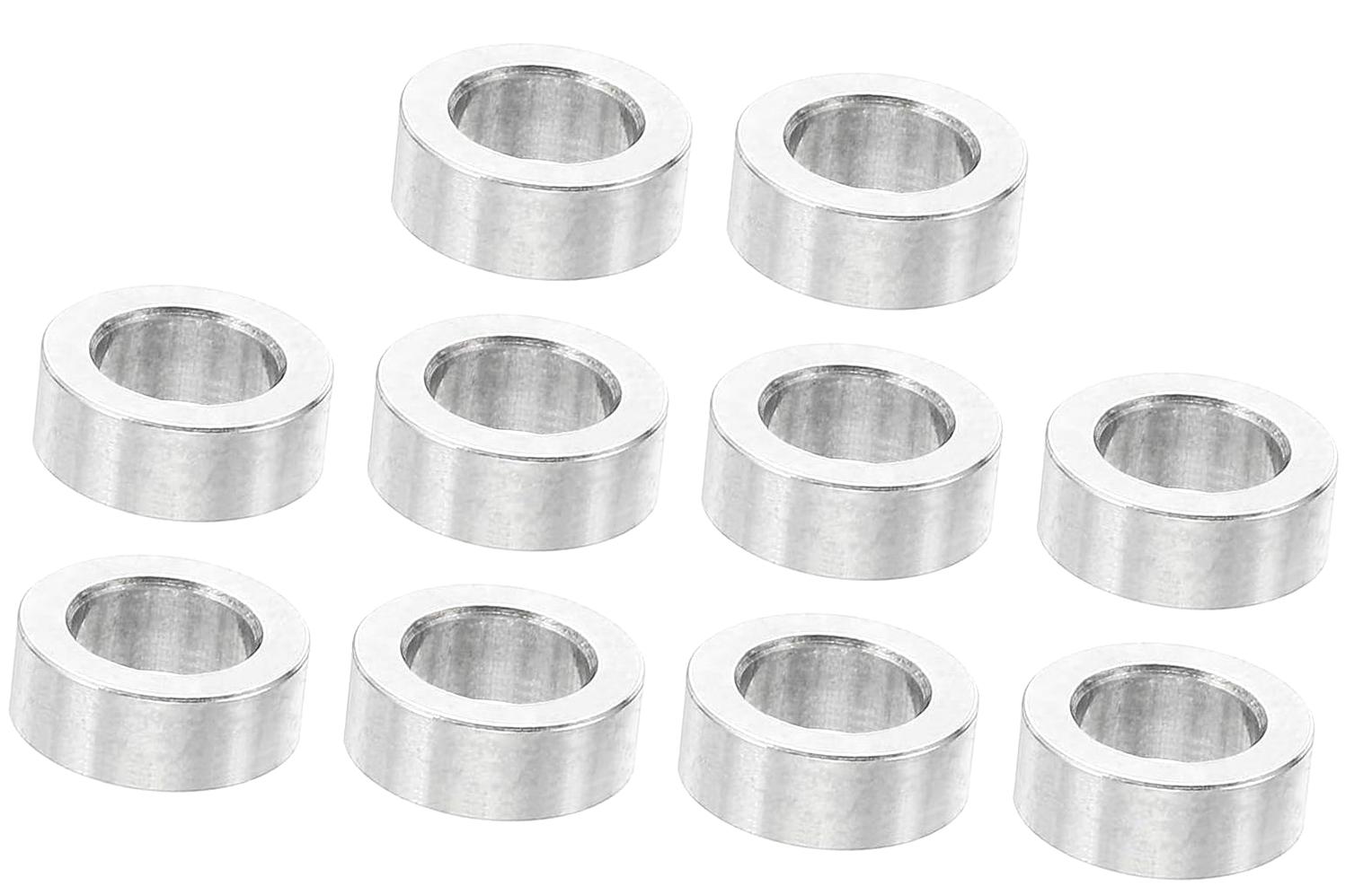 Highcool M6 Stainless Steel Spacers, 10 Pcs Metal Spacer Stainless ...