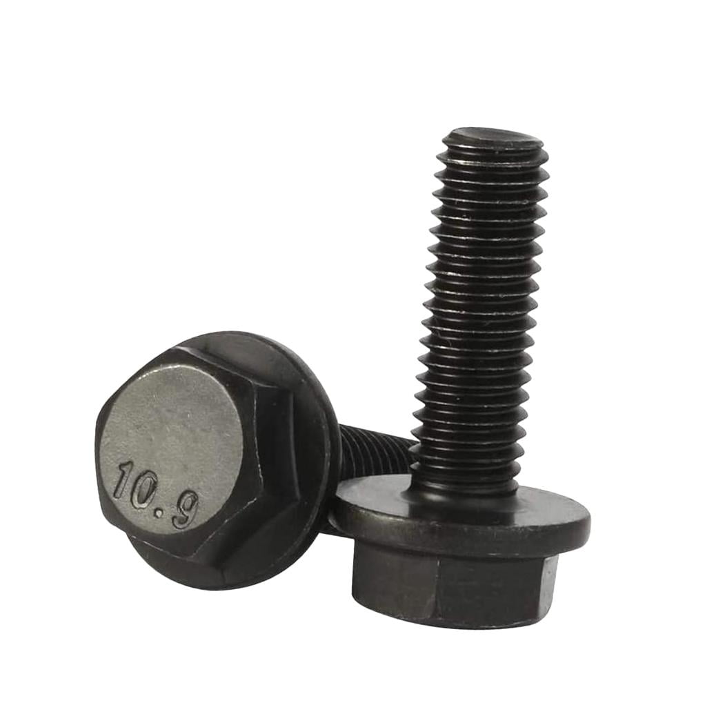 Highcool M6 x 16mm Flanged Hex Bolts Hexagon Flange Screws, Complete ...