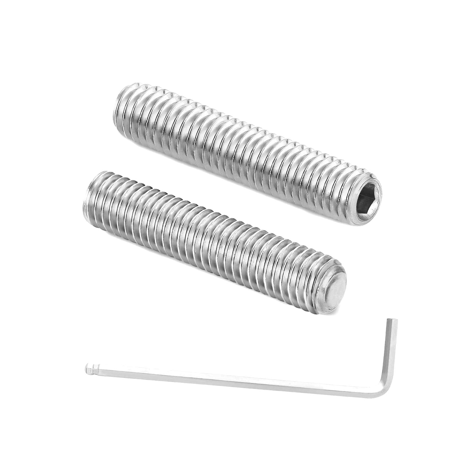 Highcool M6 x 25mm Internal Hex Socket Grub Screws, 304 Stainless Steel ...
