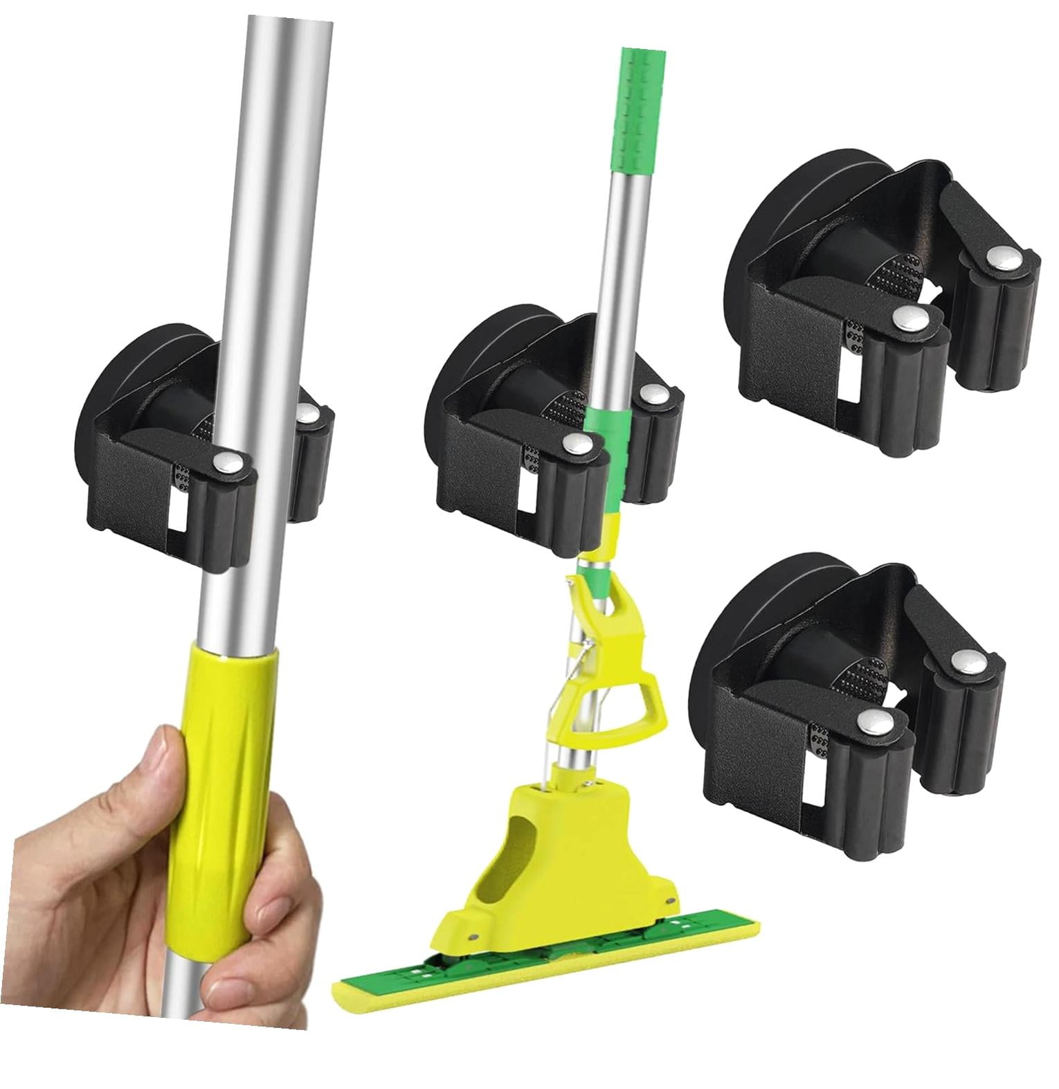 Highcool Magnet Mop Broom Holder,Heavy Duty Movable Magnet Broom Holder ...