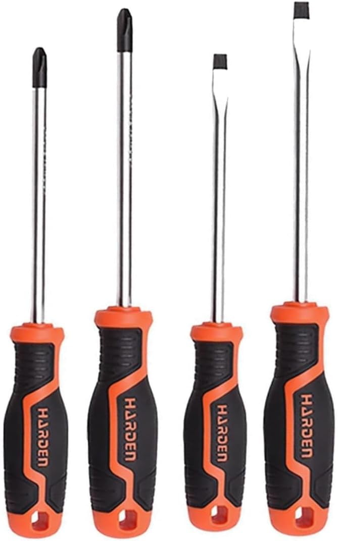 Highcool Magnet Screwdriver Set Heavy Duty xed Bar 4 piece Soft Handle ...