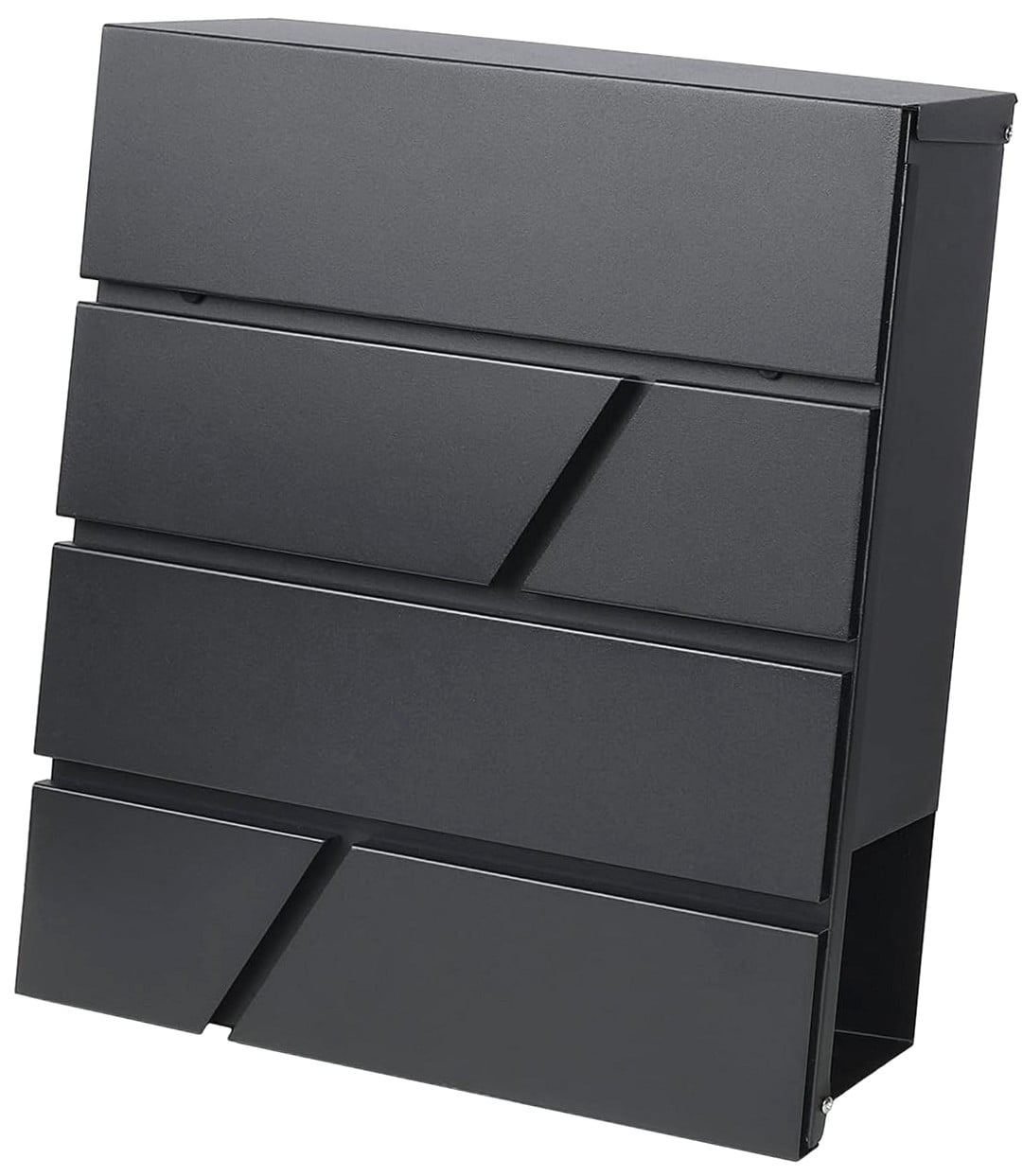 Highcool Mailbox Wall Mount mailboxes featuring key lock and newspaper ...