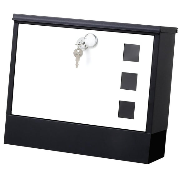 Highcool Mailbox Wall Mounted Vertical – Mailboxes with Key Lock and ...