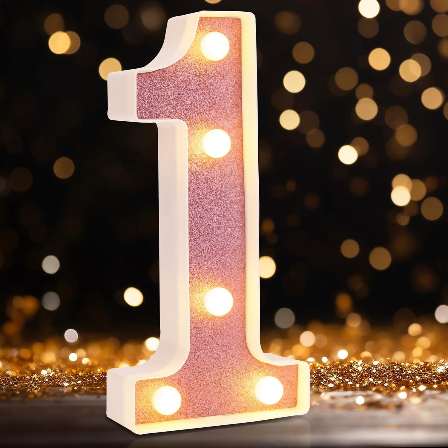 Highcool Marquee Numbers, Light Numbers for Party, Small Light Letters ...
