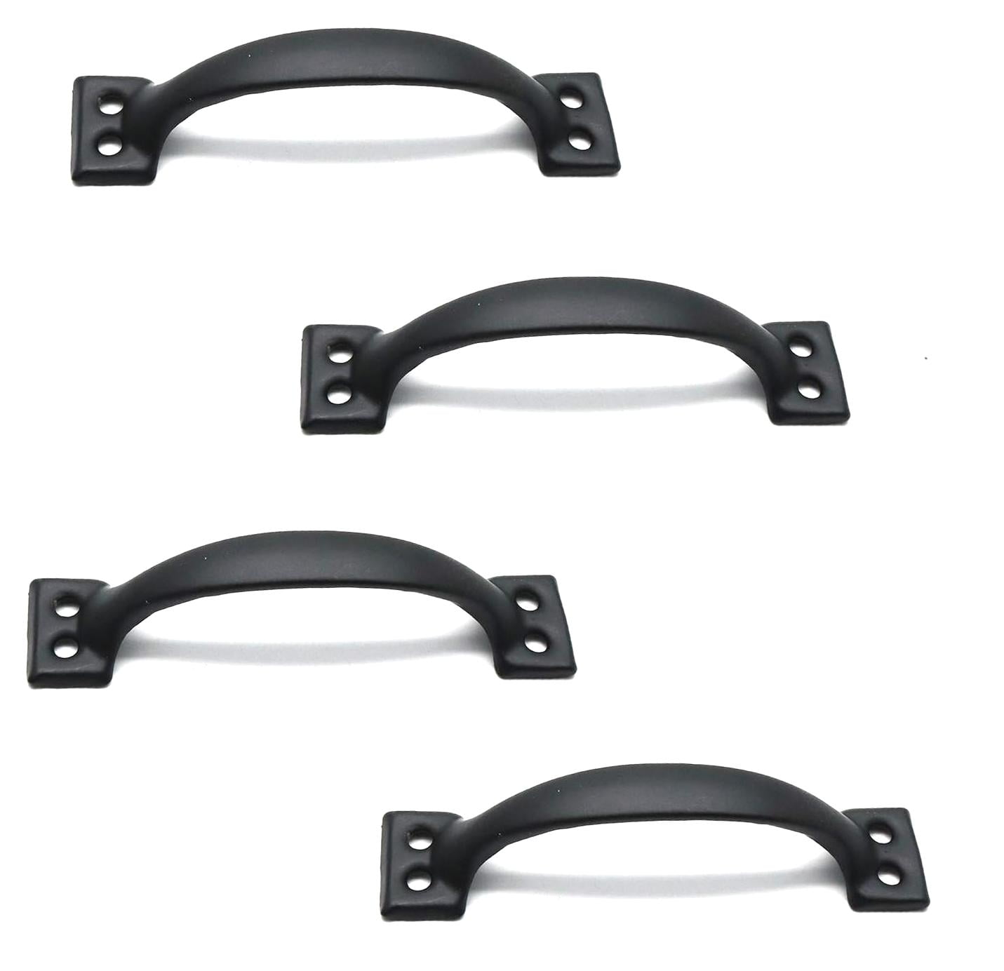 Highcool Matte Cabinet Drawer Pull Handles (Set of 4) - Walmart.com