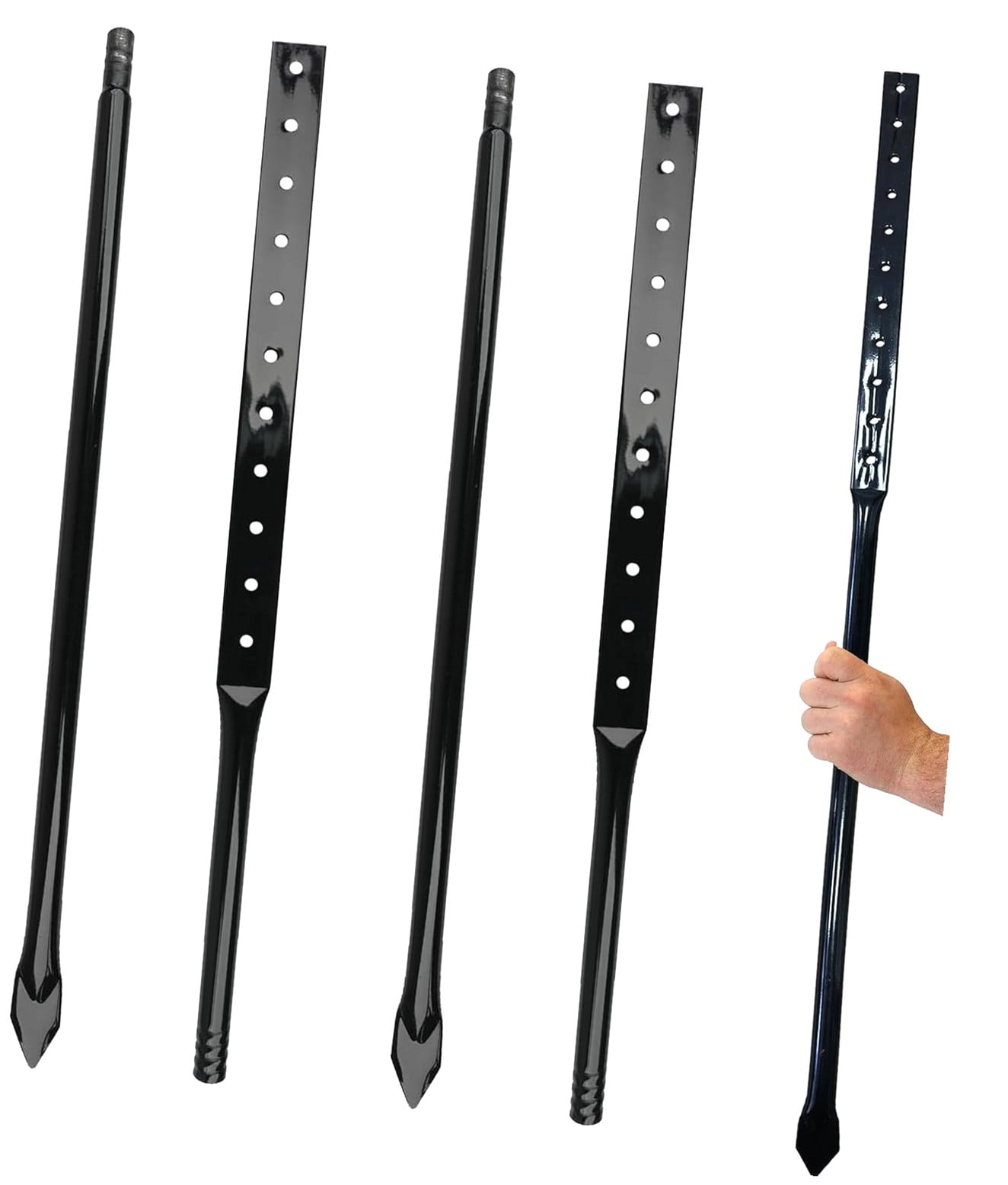 Highcool Metal Stakes for Yard Signs, 36-Inch Posts, 2-Pack - Walmart.com