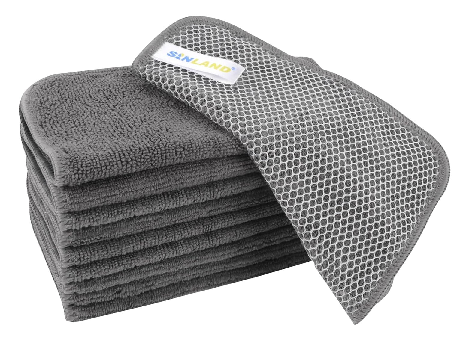 Highcool Microfiber Dish Cloth for Washing Dishes Dish Washing Rags ...