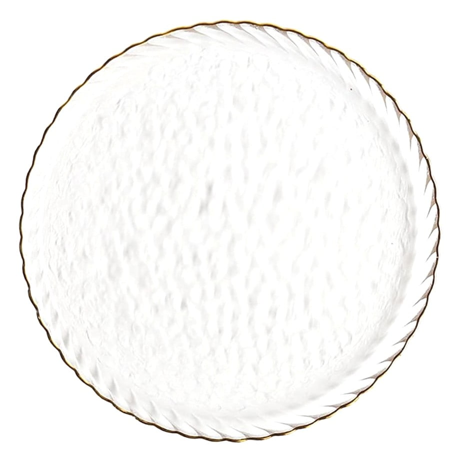 Highcool Microwave Containers Serving Platter Round Plate Clear Dinner ...