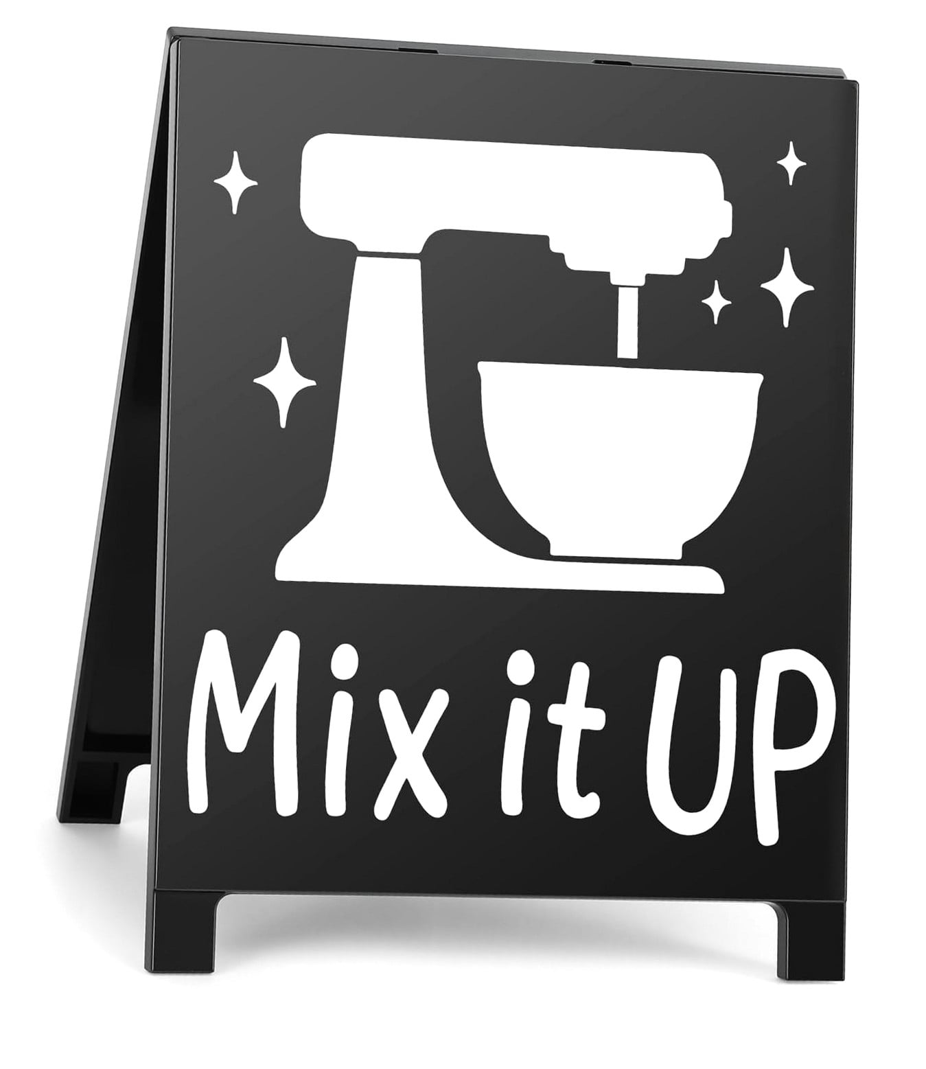 Highcool Mix It Kitchen Sign Funny Kitchen Desk Decor Sign for ...