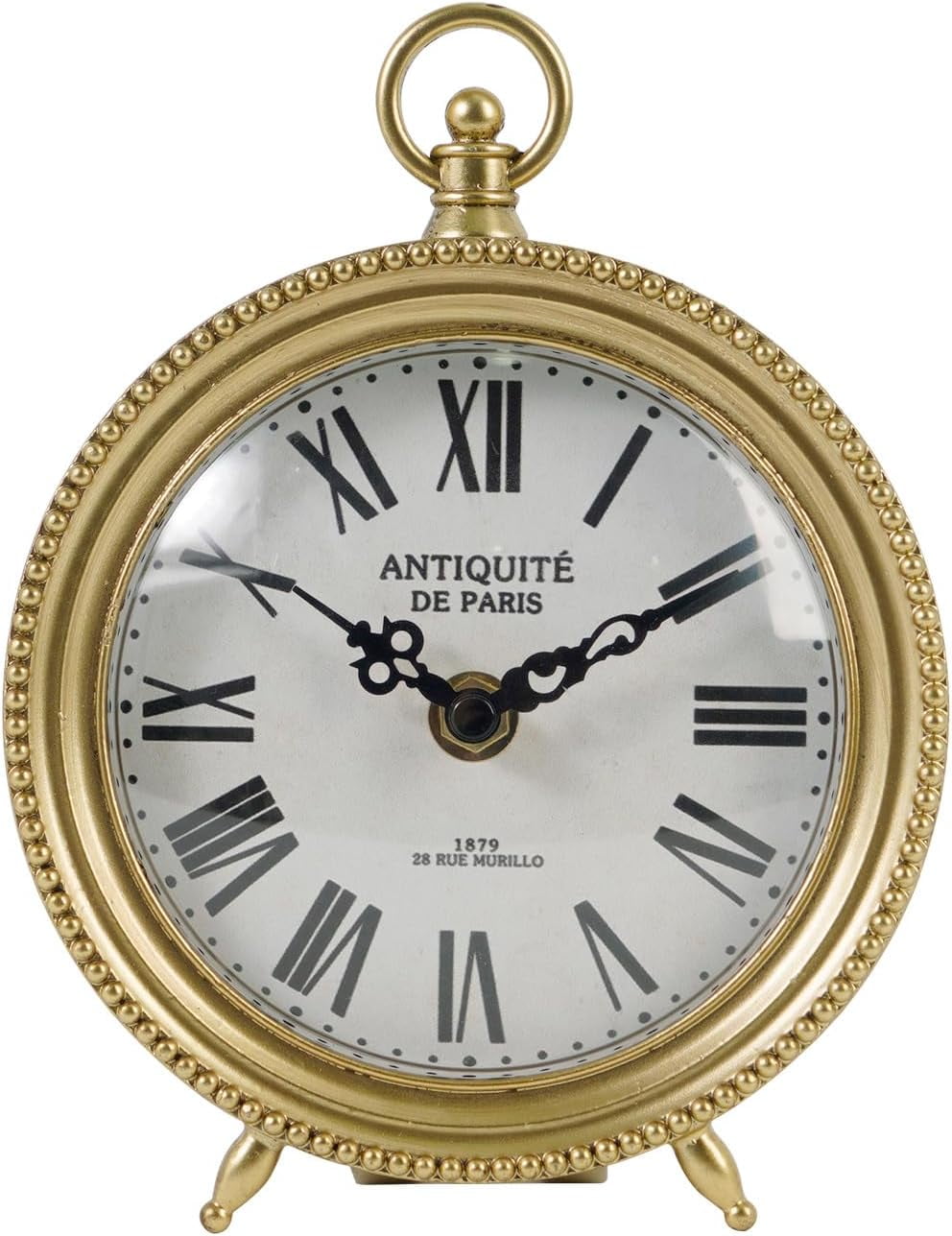 Highcool NIKKY Table Clock, Silent Non-Ticking Desk Top Clock Design ...