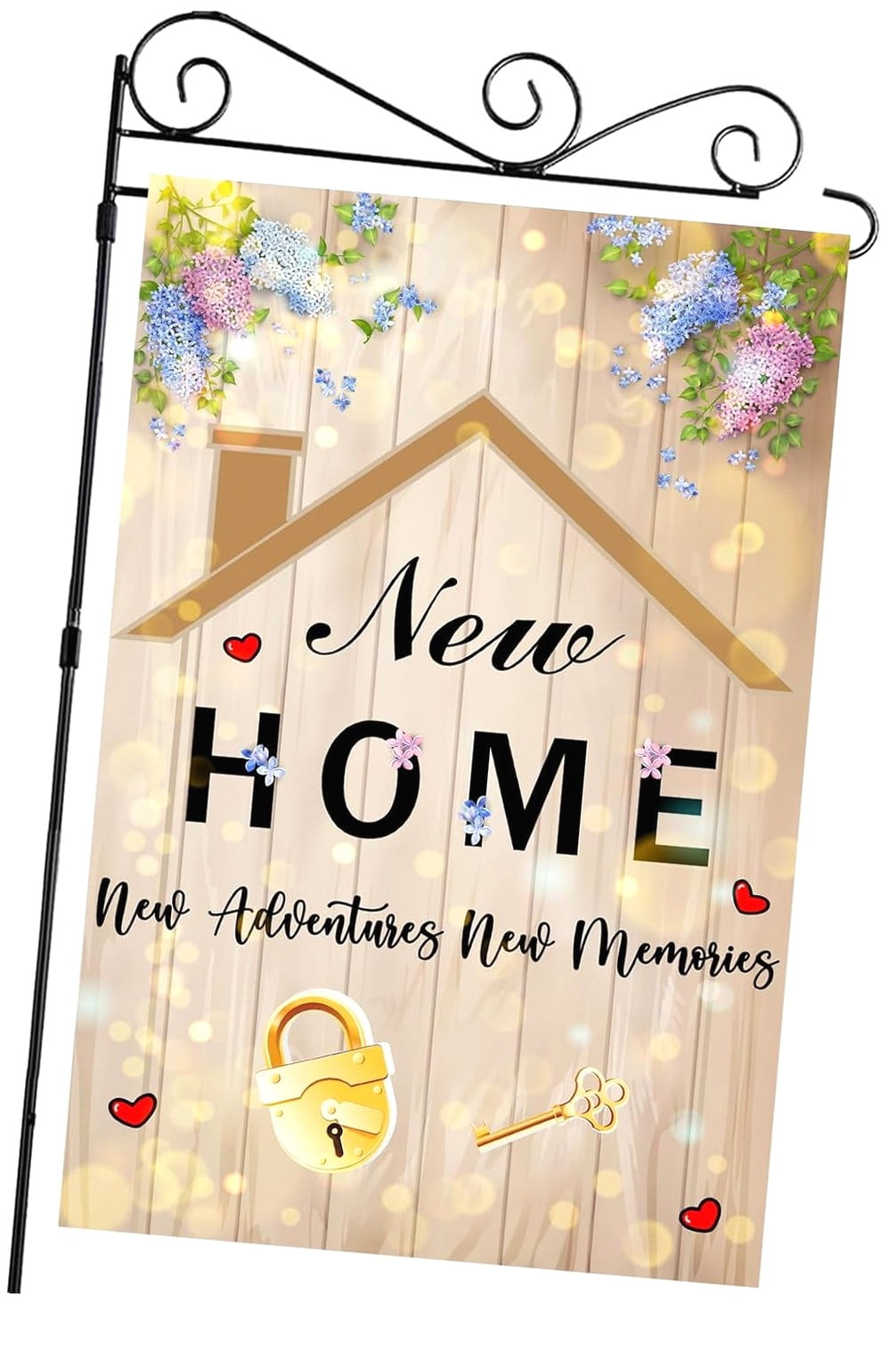 Highcool New Adventures New Memories Sign, Housewarming , House Warming ...