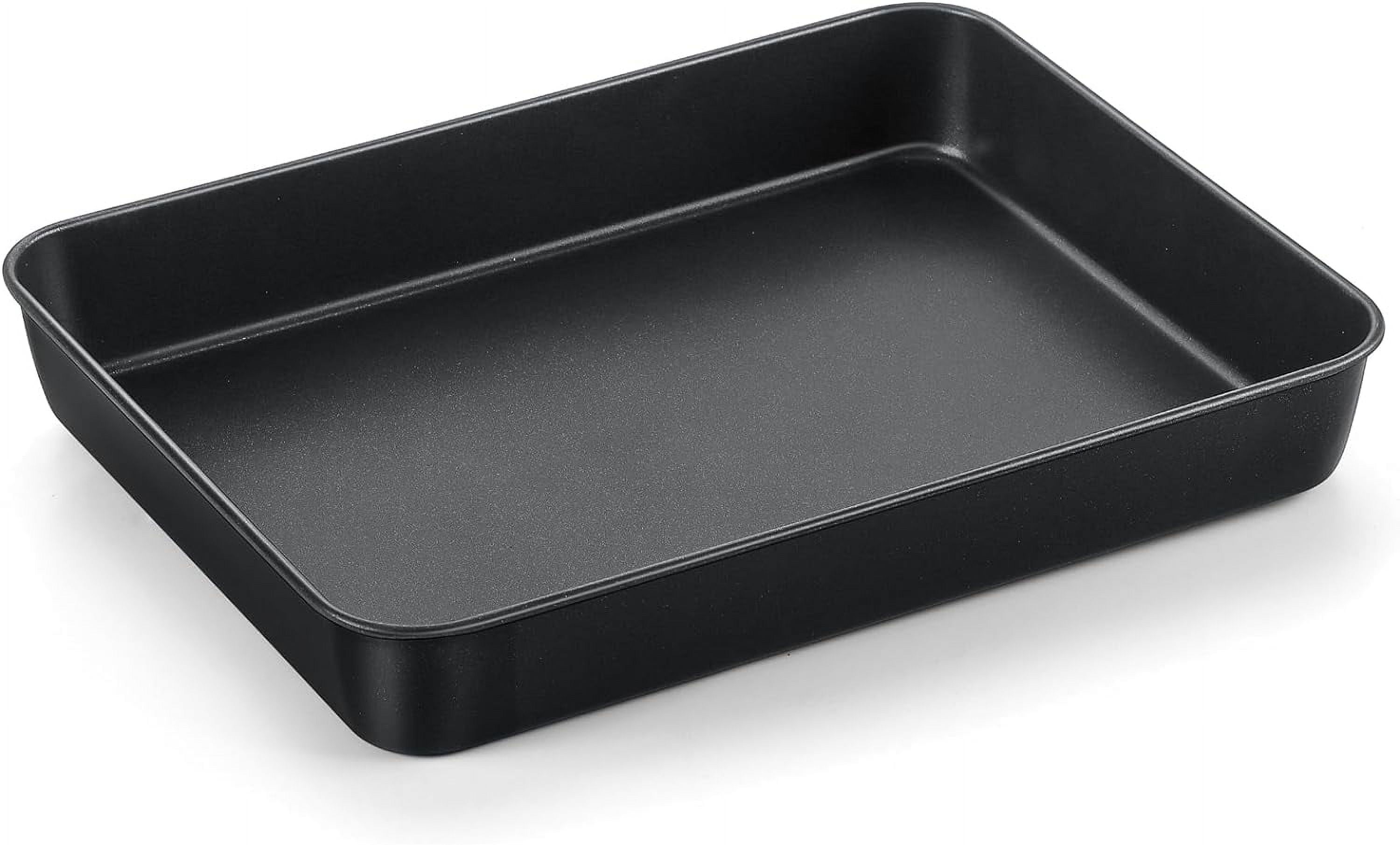 Highcool Nonstick Small Lasagna Pan, Stainless Steel Deep ster Oven Pan ...