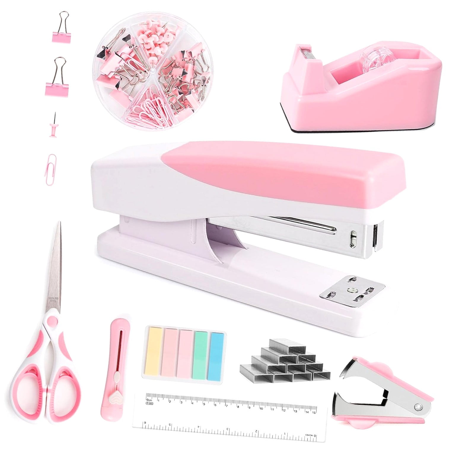 Highcool Office Supplies, Desk Organizer for Stationery, Stapler and ...