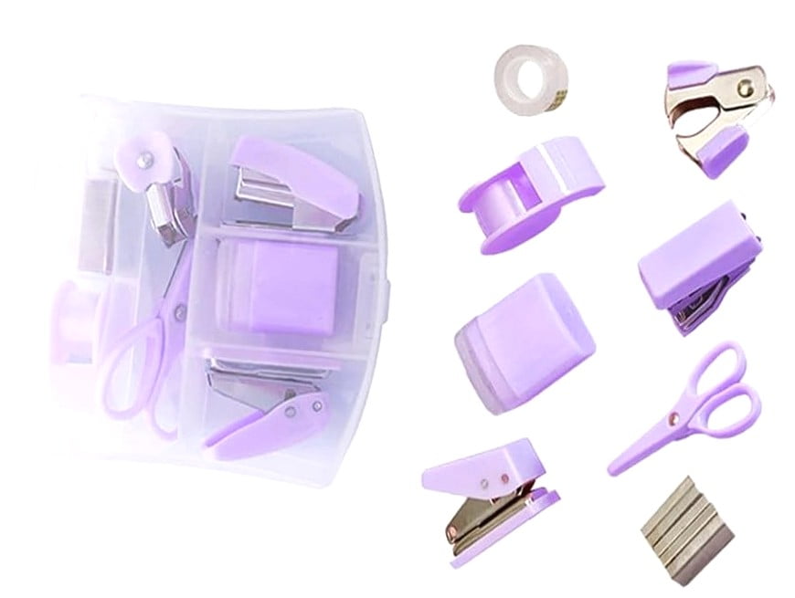 Highcool Office Supply Kits – Includes Scissors, Stapler, Tape ...