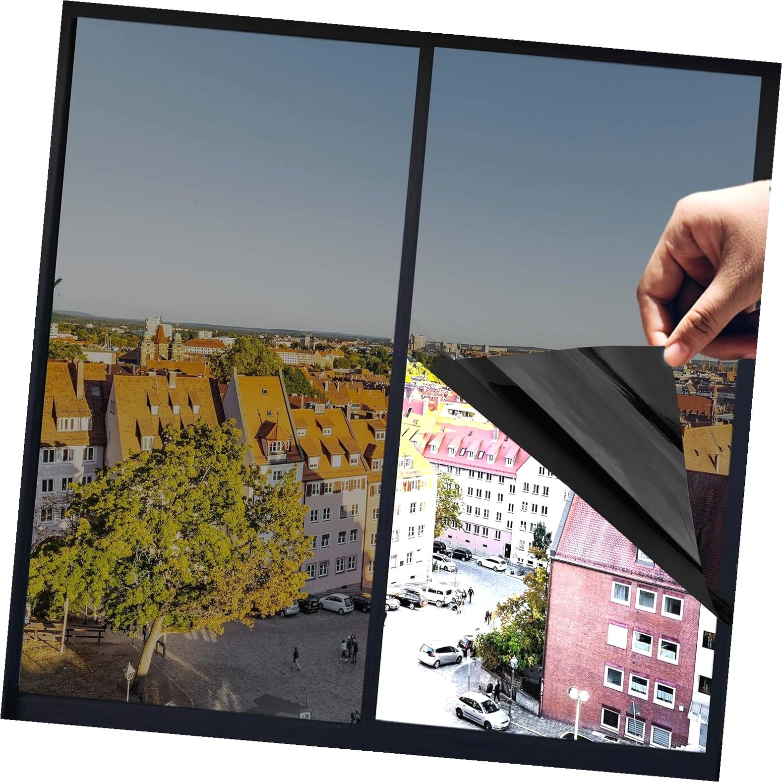 Highcool One Way Privacy Window Film, Material, Daytime Glare Control ...