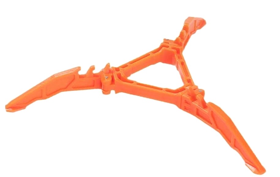 Highcool Orange Folding Fuel Can Canister Stand, Tripod Stabilizer for ...