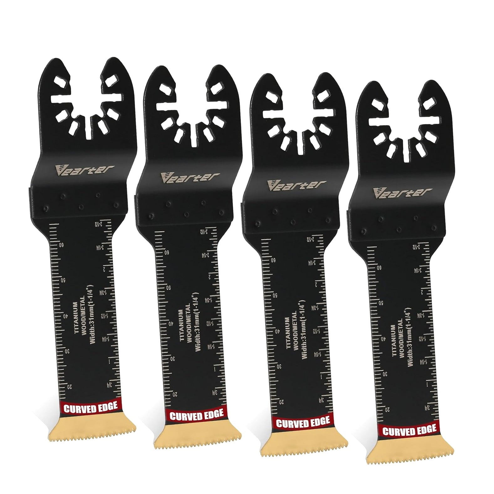 Highcool Oscillating Saw Blades, 1-1/4'' Bi-Metal Extra Long Blades ...