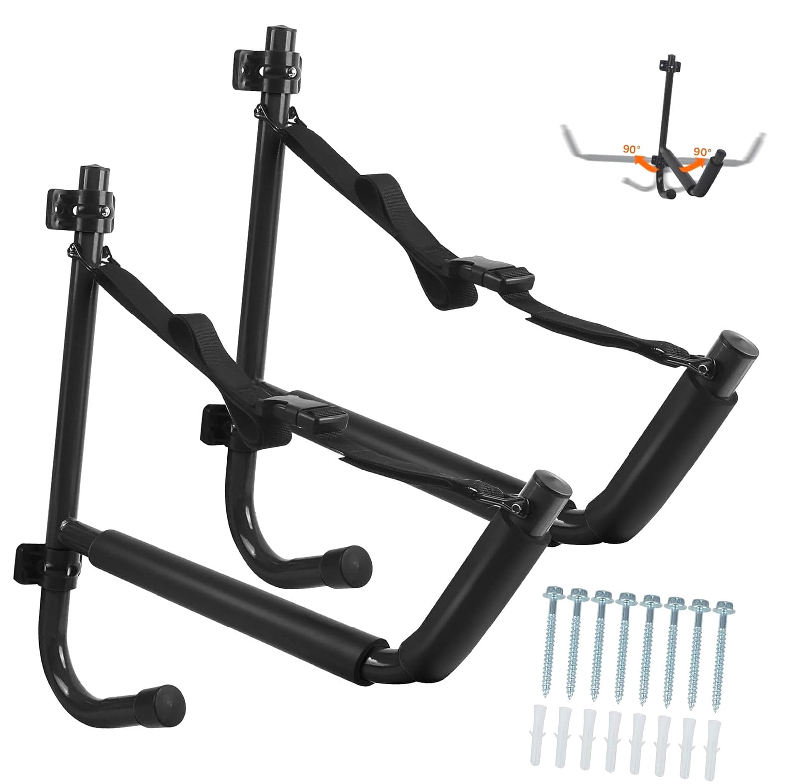 Highcool Pack Kayak Storage, 15-inch Folding Kayak Rack, Load 100 LBS ...