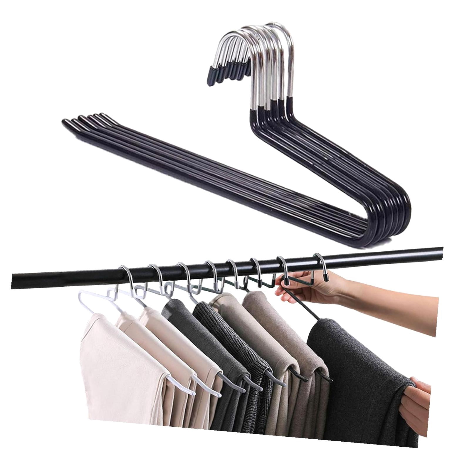 Highcool Pants and Slack Hangers, -Saving Slim and -Rust Metal Hangers ...