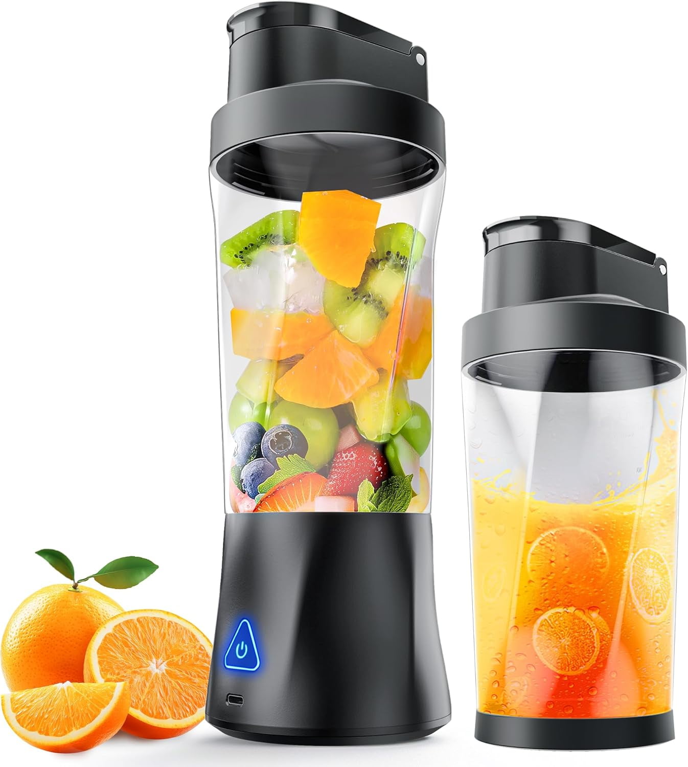 Highcool Personal Blender-for Sha & Smoothies, 24oz. Vessel, Cordless ...