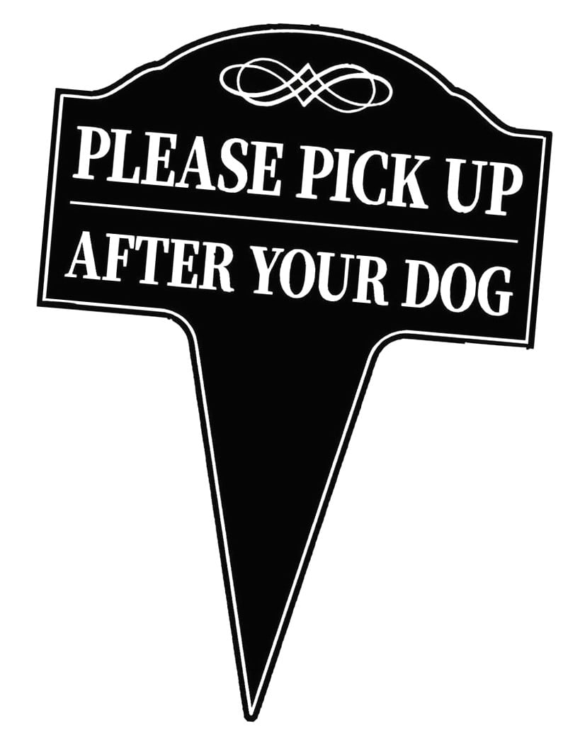 Highcool Pick After Your Sign With Stake Clean After your No Pooping ...