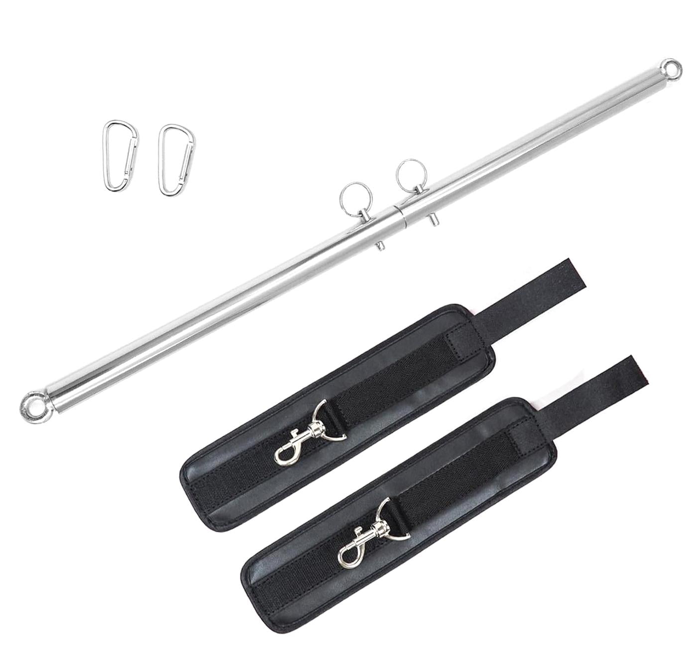 Highcool Pilates Expandable Workout Spreader 2 with Wrist Wraps, Glutes ...