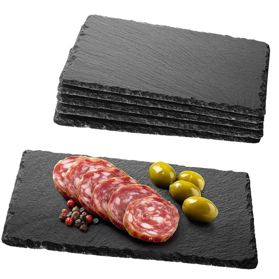 Highcool Plates Food Contact Safe Stone Plates Cheese Platter ...